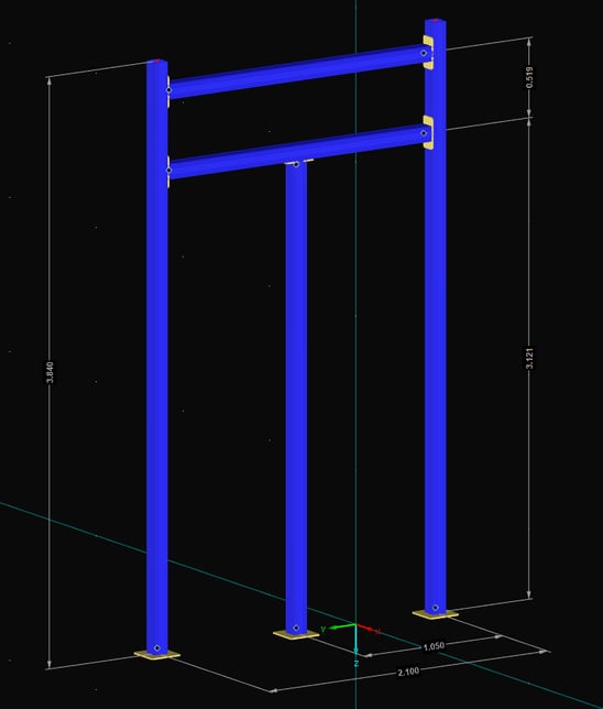 Goal Post Frames from Modular Steel: how versatile can they be?