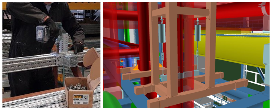 Secondary Pipe Supports in Power Engineering Mechanical Projects